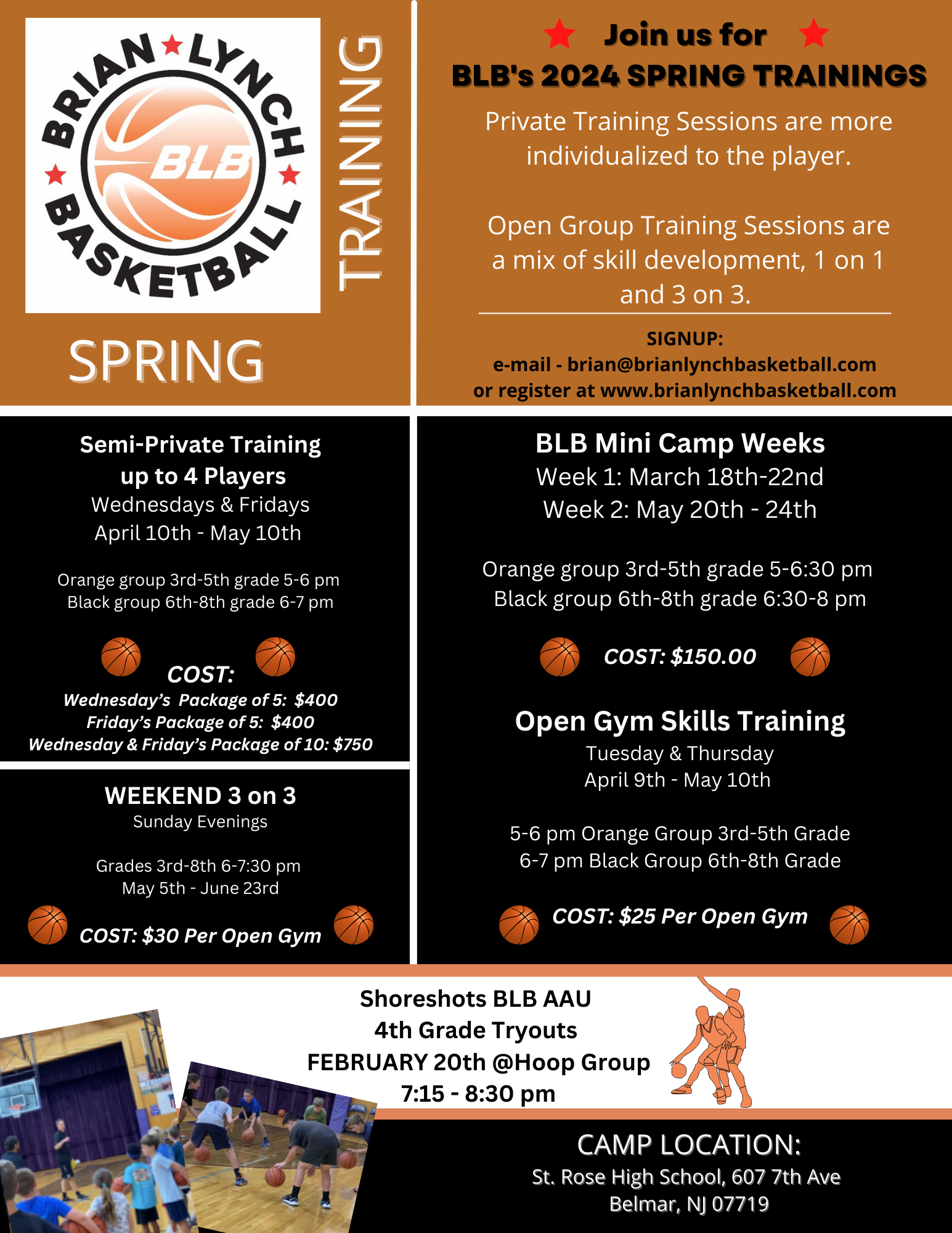 Spring Trainings – Brian Lynch Basketball
