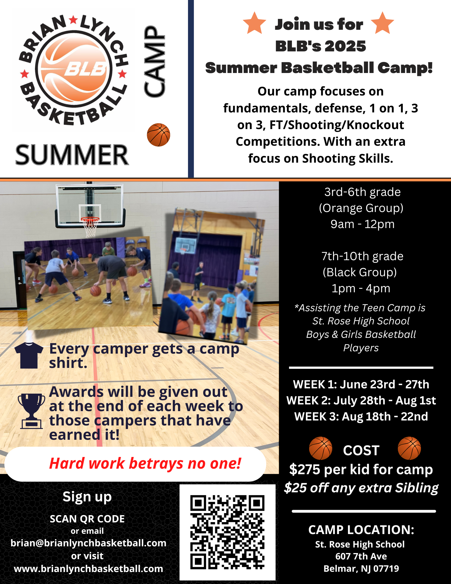 BLB Summer Camps – Brian Lynch Basketball